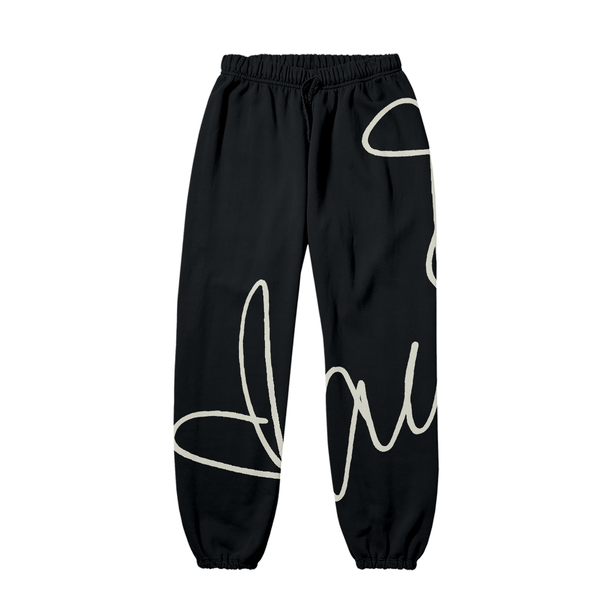 Adele - Black Signature Sweatpants