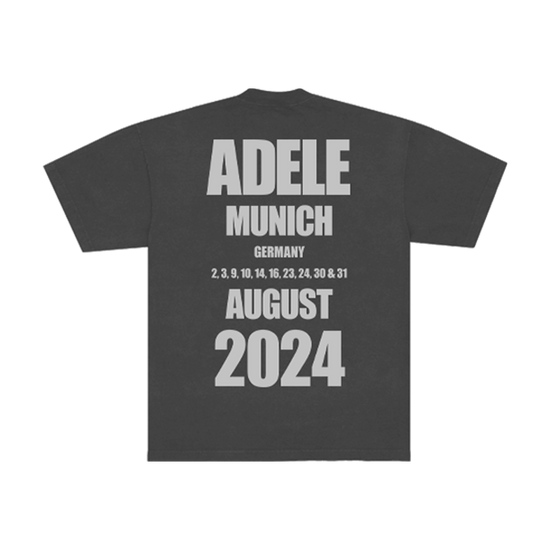 Adele - Munich tee - Black