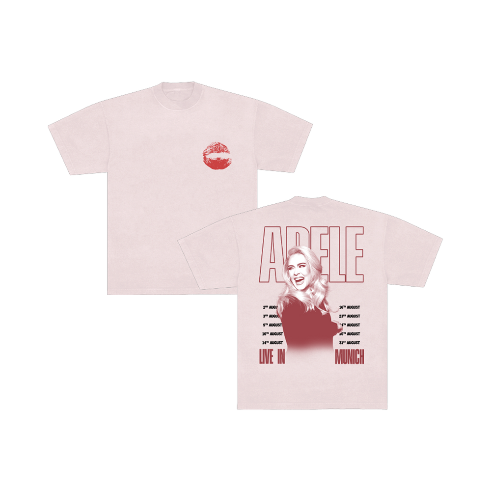 Adele - In Munich Tee - Pink