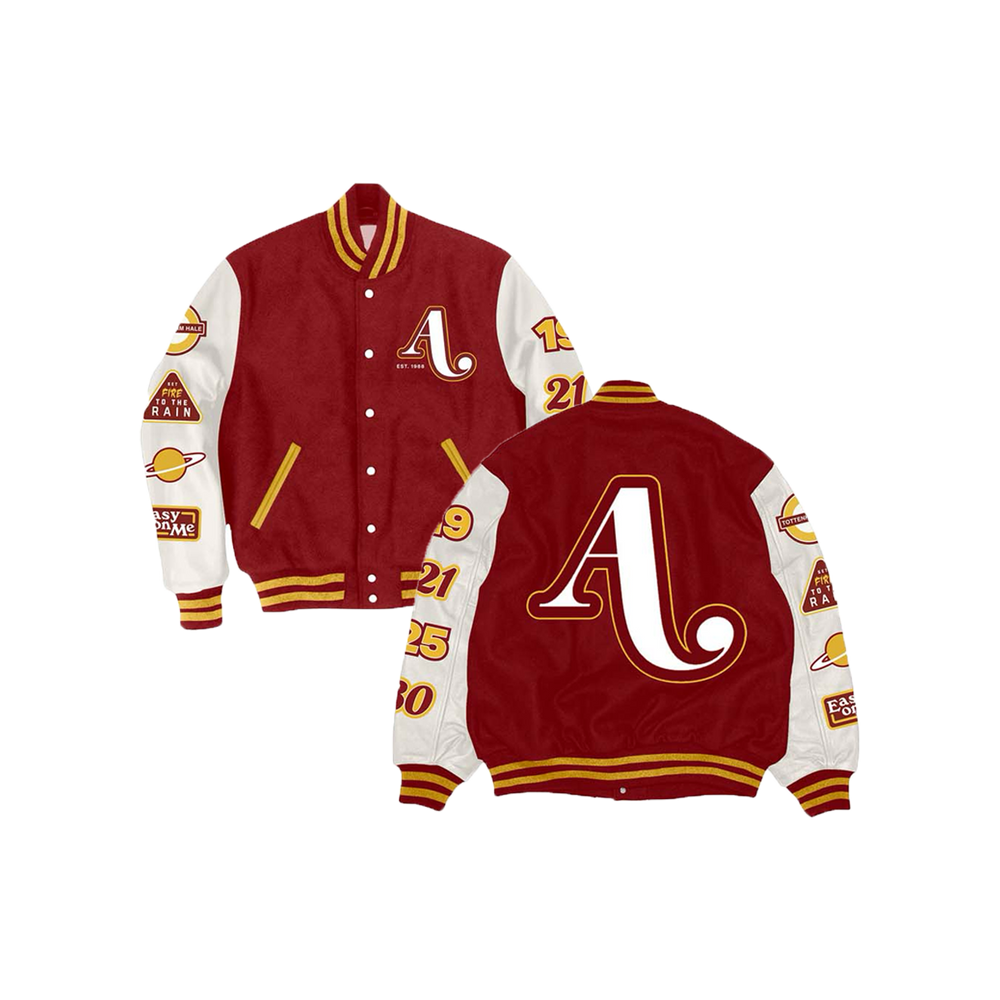 Adele - Weekends With Adele Red Letterman Jacket